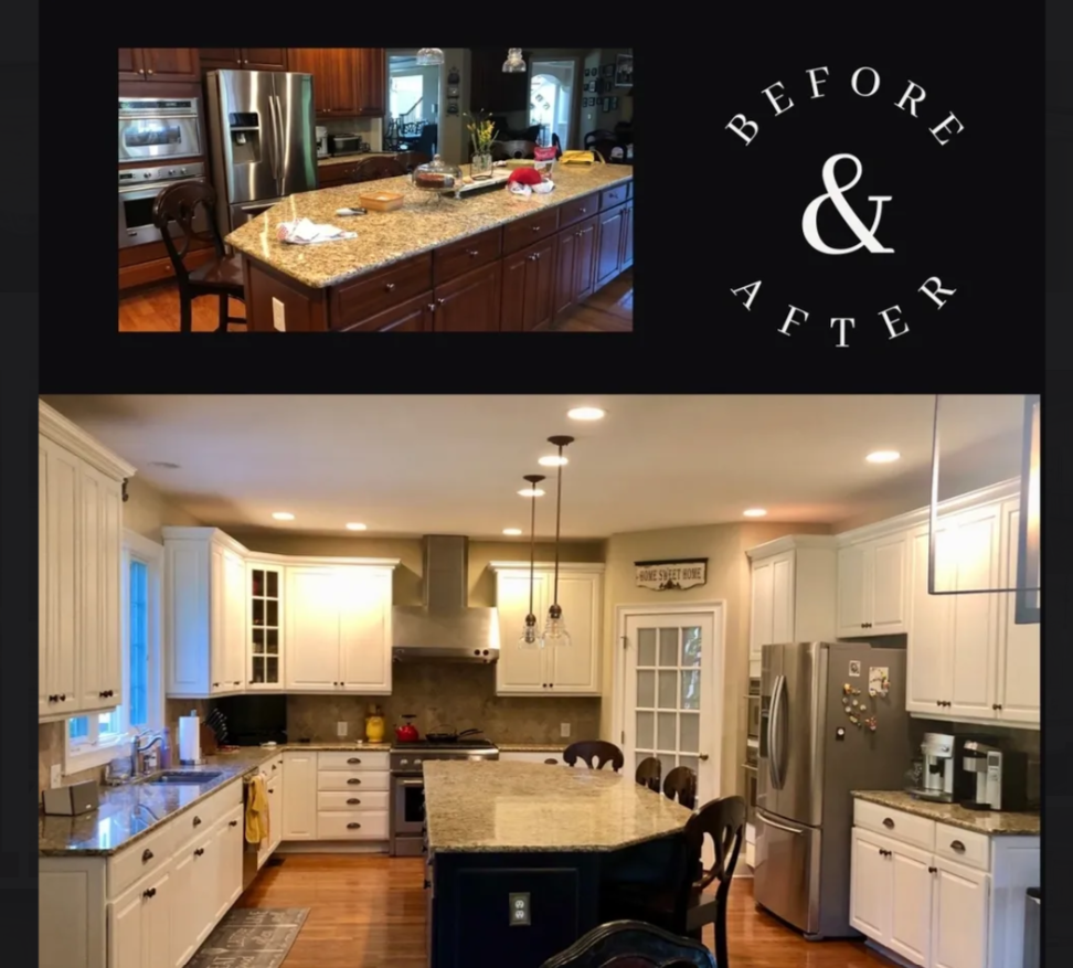 Lacquer Kitchen Cabinets in Charlotte NC | Factory Finish